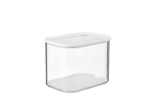 MEPAL, MODULA Storage Box Large for Pasta, Bread Rolls, Cereal, Flour, Coffee, and Meal Prep with Transparent Lid, Airtight, Portable, BPA Free, Holds 4500ml|152oz, 1 Count