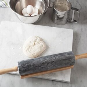 Fox Run 3829 Marble Pastry Board White, 16 x 20 x 0.75 inches