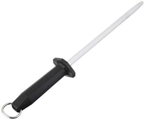 mercer culinary german honing steel, 10 inch