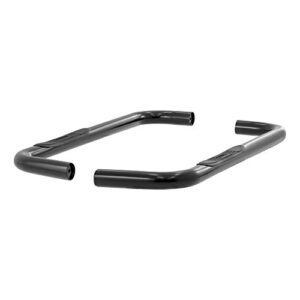 ARIES 203003 3-Inch Round Black Steel Nerf Bars, No-Drill, Select Mazda B-Series, Ford Ranger