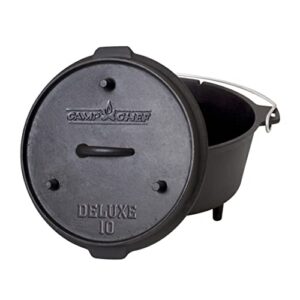 6 qt seasoned cast iron dutch oven