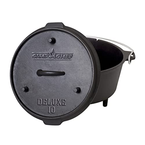 6 Qt Seasoned Cast Iron Dutch Oven