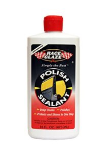 race glaze polish and sealant- 15165, 16 ounce bottle