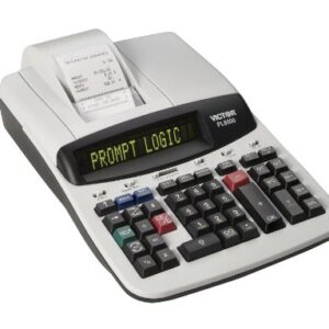 Victor Technology PL8000 Thermal Printing Calculator, Prompt Logic, Help Key, 8.0 Lines Per Second