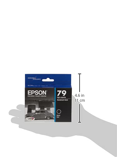 EPSON T079 Claria Hi-Definition -Ink Standard Capacity Black -Cartridge (T079120) for select Epson Artisan Photo Printers