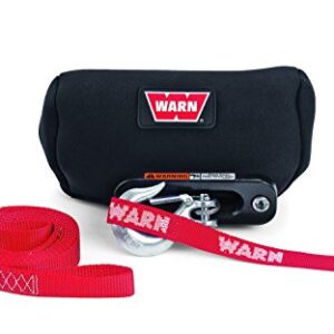 WARN 8557 Soft Winch Cover with Bungee Cord Fasteners for M8274-50 Winches