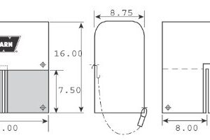 WARN 8557 Soft Winch Cover with Bungee Cord Fasteners for M8274-50 Winches