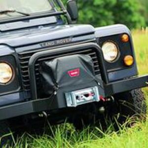 WARN 8557 Soft Winch Cover with Bungee Cord Fasteners for M8274-50 Winches