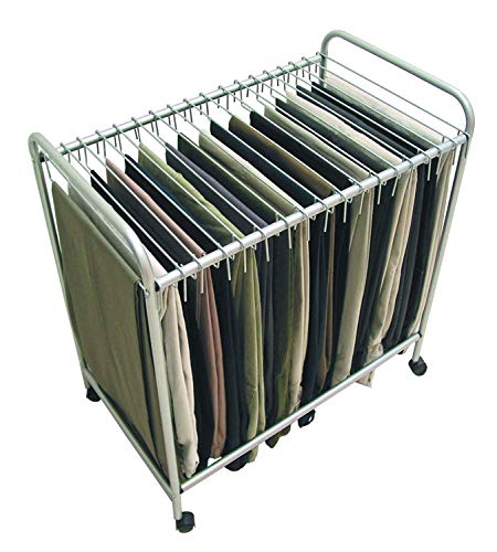 IdeaWorks Rolling Pants Trolley, Steel