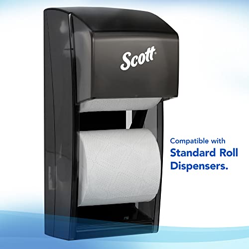 Scott Professional Standard Roll Bathroom Tissue (04460), 2-Ply, White, 80 Rolls / Case, 550 Sheets / Roll, 44,000 Sheets / Case