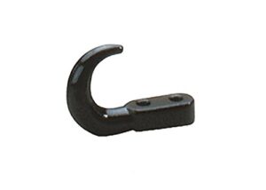 warn 13230 universal tow hook, black: 4 ton (8,000 lb) capacity