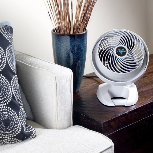 Vornado 530 Compact Whole Room Air Circulator Fan, White