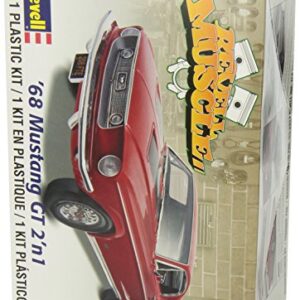 Revell 1:25 '68 Mustang GT 2 'N 1, Red