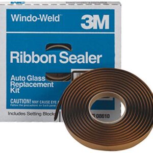 3M 08612 Windo Weld Round Ribbon Sealer, 3/8 inch x 15 ft Kit