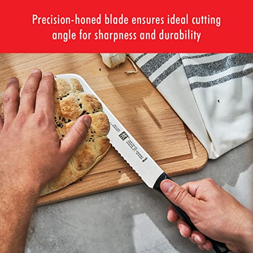 ZWILLING Twin Signature 8-inch Bread Knife, Cake Knife, Razor-Sharp, Made in Company-Owned German Factory with Special Formula Steel perfected for almost 300 Years, Dishwasher Safe