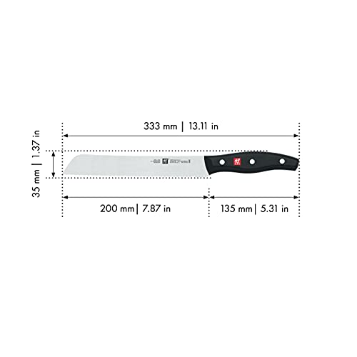 ZWILLING Twin Signature 8-inch Bread Knife, Cake Knife, Razor-Sharp, Made in Company-Owned German Factory with Special Formula Steel perfected for almost 300 Years, Dishwasher Safe