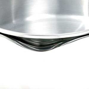 Norpro KRONA 1.5 Quart Vented Sauce Pan with Straining Lid, Stainless Steel