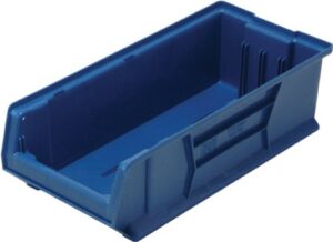 quantum storage systems qus952bl storage containers, large, blue