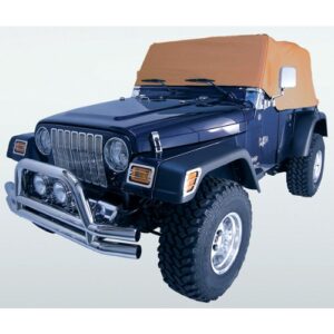 rugged ridge 13316.37 cab cover, spice; 92-06 jeep wrangler yj/tj