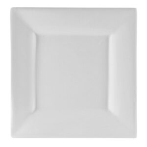 10 strawberry street whittier 16″ square platter, white