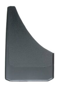 roadsport 4406 ‘a’ series universal fit premiere splash guard (plain black; 12-3/4″ height x 7-3/8″ wide)