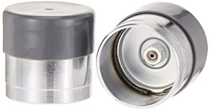 reese towpower 74177 wheel bearing protector, grey and chrome