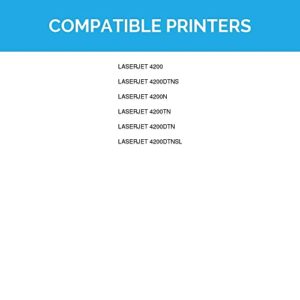 LD Products Compatible Toner Cartridge Replacement for HP 38A Q1338A (Black) for use in Laserjet: 4200, 4200dtn, 4200dtns, 4200dtnsl, 4200n & 4200tn