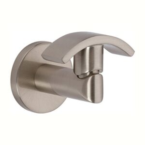 motiv 0210/sn sine robe hook, arched, satin nickel