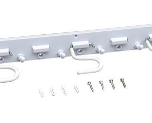 Lehigh SR16 Adjustable Storage Organizer Hanger, White