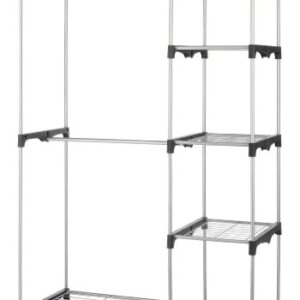 Whitmor Double Rod Freestanding Closet Organizer