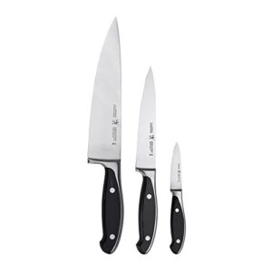 henckels – 16021-000 henckels forged synergy starter knife set, 3-piece, black/stainless steel