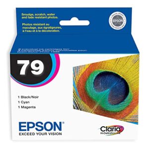 epson t079920-s claria high cap color multipack for stylus photo r1400 -ink