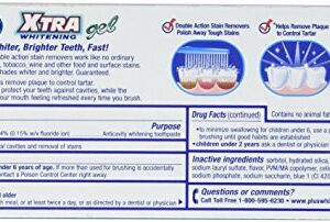 Plus White Xtra Whitening Toothpaste - Removes Tough Stains from Coffee, Smoking, Wine & More - Anti-Cavity, Plaque & Tartar Control (Cool Mint Gel, 3.5 oz)