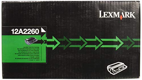 Lexmark 12A2260 Toner Cartridge Toner,Black