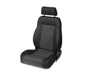 bestop 3946015 black denim trailmax ii pro passenger front seat – jeep 1976-2006 cj7 & wrangler