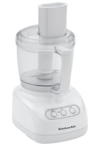 kitchenaid food processor rkfp710wh, 7-cup, white, (renewed)