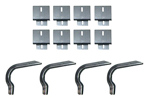 Lund 300026 Lund EZ Running Board Bracket Kit for 1997-2009 Ford Expedition; 1998-2002 Lincoln Navigator; 2001-2004 F-150 SuperCrew; 1998-2001 F-250 SuperCab