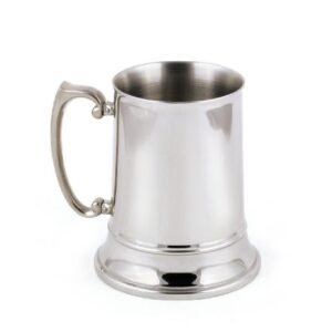 Set of 4 Stainless Steel Beer Mugs