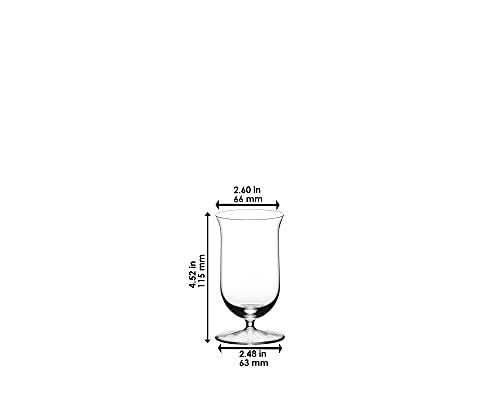 Riedel Sommeliers Series Single Malt Whiskey Glass, One Size, Clear