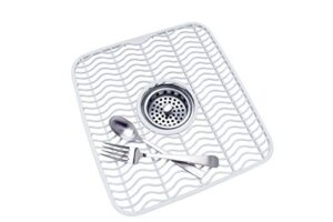 rubbermaid white twin sink mat 1295-06-wht