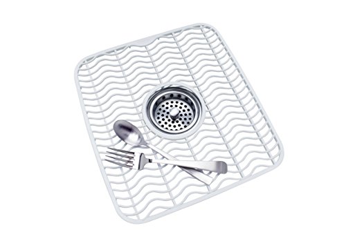 Rubbermaid White Twin Sink Mat 1295-06-WHT