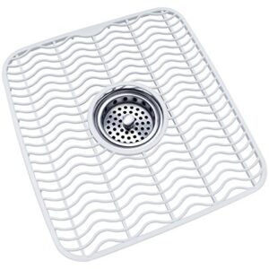 Rubbermaid White Twin Sink Mat 1295-06-WHT