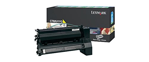 Lexmark C782U1YG XL Extra High Yield Return Program XL Yellow Toner Cartridge