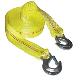 Keeper – 2” x 25’ Emergency Vehicle Towing And Recovery Strap - 5,000 lbs. Max Vehicle Weight And 12,000 lbs. Break Strength