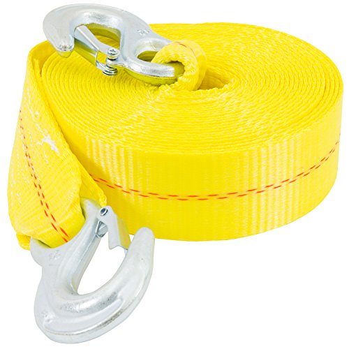 Keeper – 2” x 25’ Emergency Vehicle Towing And Recovery Strap - 5,000 lbs. Max Vehicle Weight And 12,000 lbs. Break Strength