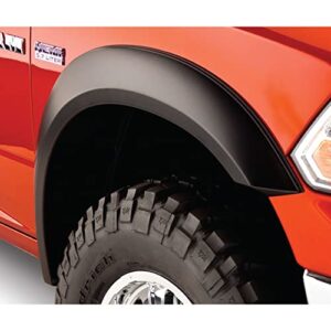 Bushwacker Extend-A-Fender Extended Front & Rear Fender Flares | 4-Piece Set, Black, Smooth Finish | 50904-02 | Fits 2002-2008 Dodge Ram 1500; 2002-2009 Ram 2500, 3500 W/ 6.5' or 8' Bed