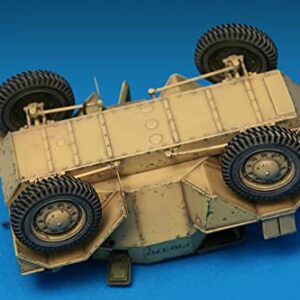 Miniart 1:35 Scale Dingo Mk 1b British Armoured Car w/ Crew Plastic Model Kit