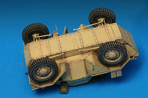 Miniart 1:35 Scale Dingo Mk 1b British Armoured Car w/ Crew Plastic Model Kit