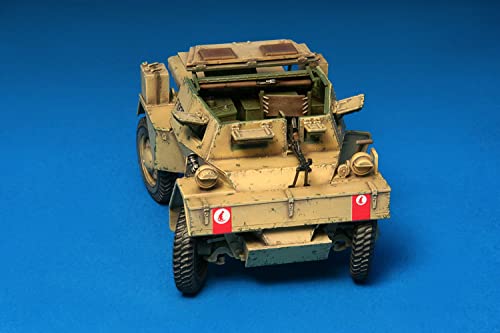 Miniart 1:35 Scale Dingo Mk 1b British Armoured Car w/ Crew Plastic Model Kit