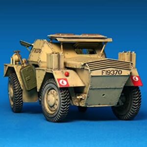 Miniart 1:35 Scale Dingo Mk 1b British Armoured Car w/ Crew Plastic Model Kit